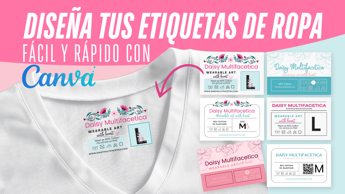 Cómo Diseñar e Imprimir Etiquetas Personalizadas para Ropa con Canva