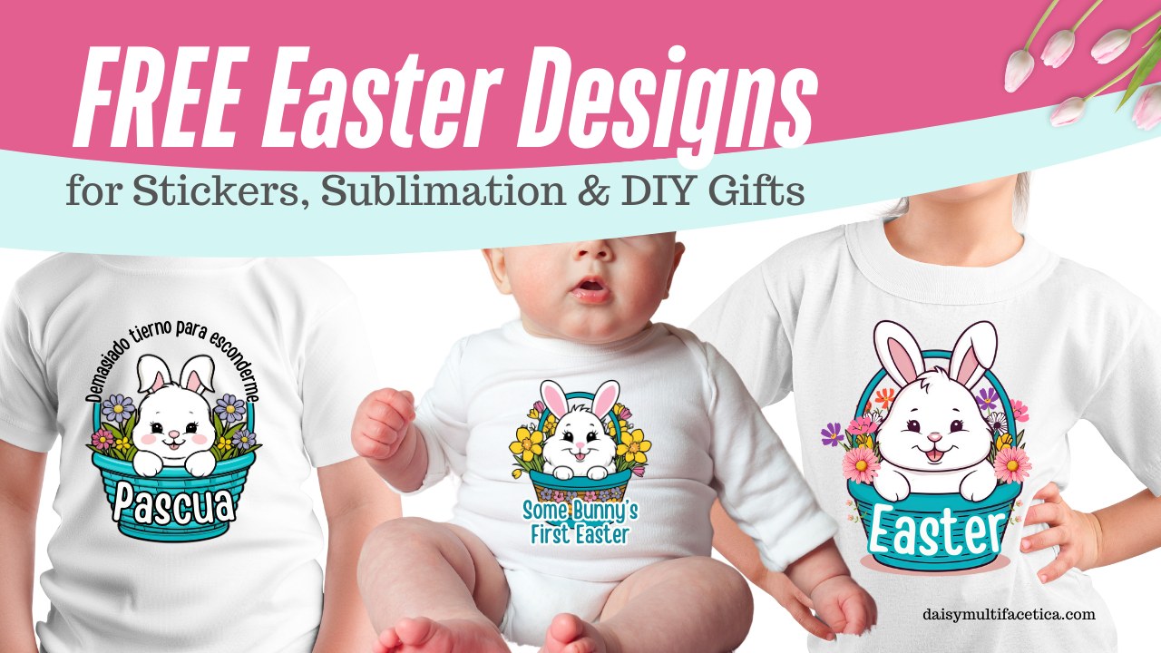 Free Easter Designs for Kids – Perfect for T-Shirts, Stickers & More!